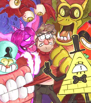 An encounter with Bill Cipher - Quiz