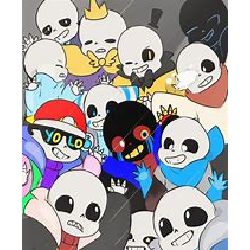 Name the Undertale au Sans! (hard) - Test