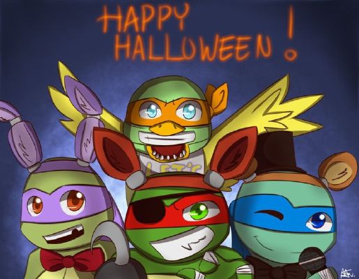 Which Fnaf 4 AND Tmnt 2012 Turtle are you? - Quiz