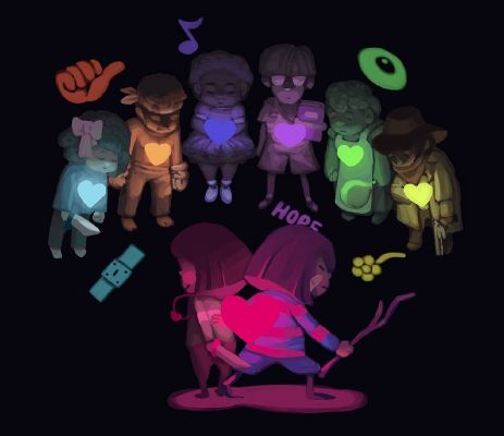 Undertale Soul Color Fights