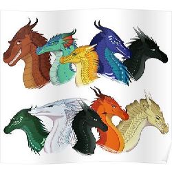 Guess the Wings of Fire dragon based on their scales - Test