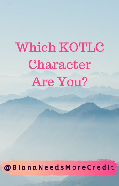 Which KOTLC Character are you? - Quiz