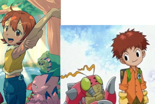Digimon Tentomon And Izzy