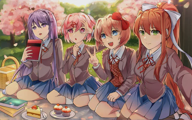 Which DDLC girl are you most like? - Quiz | Quotev