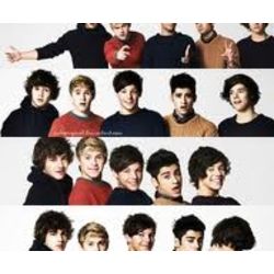 One Direction Derp Faces Collage