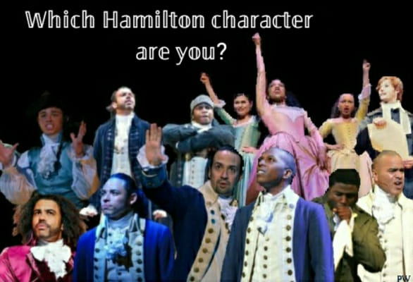What Hamilton character are you? - Quiz
