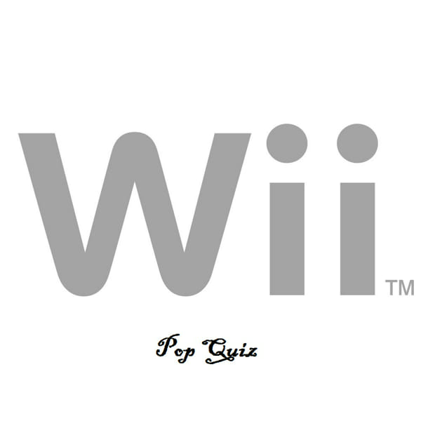 Wii Train Driver's Pop Quiz - Test