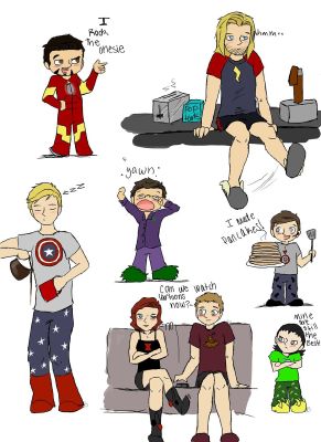A Sleepover With The Avengers (For Girls) - Quiz