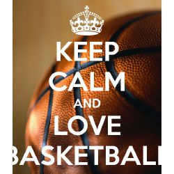 Keep Calm And Love Basketball Player