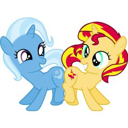 MLP:Trixie or Sunset Shimmer - Quiz | Quotev