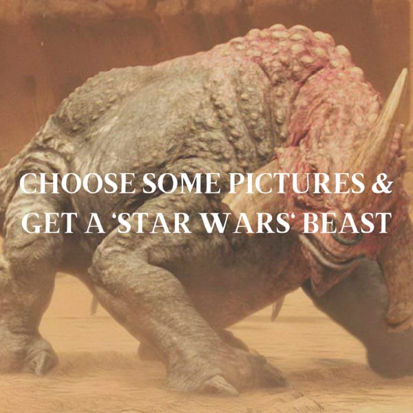 Choose some pictures & get a 'Star Wars' beast - Quiz | Quotev