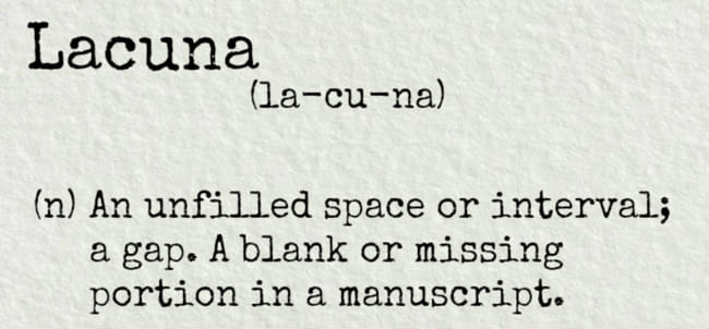 Lacuna - Quiz | Quotev