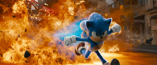 Sonic The Hedgehog Running