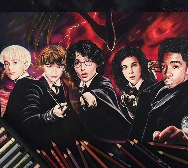 Pick from stuff and get a Stranger Things Character and a Harry Potter ...