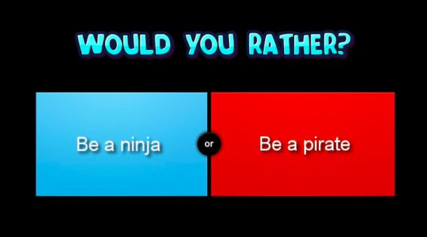 Would you Rather - Survey | Quotev