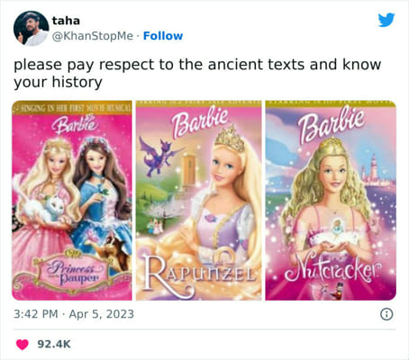 Answer Some Questions and Get A Barbie Movie - Quiz | Quotev