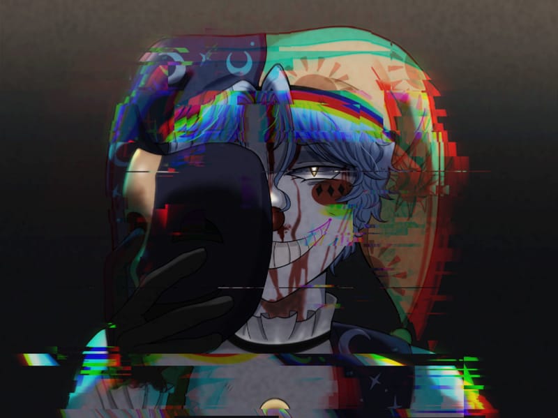 Glitch clown | Quotev