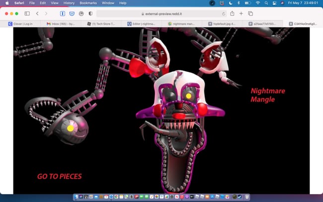 nightmare mango fnaf 4 quiz - Quiz