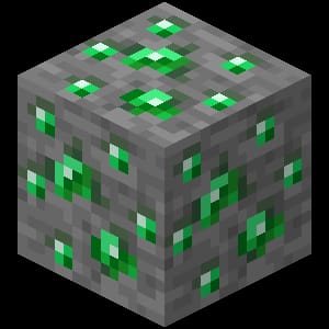 Emerald Ore Minecraft Texture