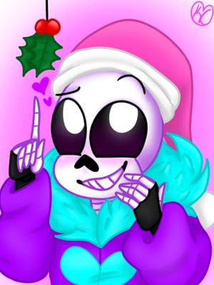 Christmas party with the AUs! Sans and Papyrus - Quiz