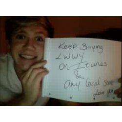 One Direction Tour Bus Outside