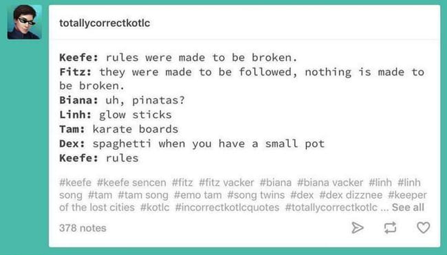 Meme War: Fitz Vs. Keefe - Quiz | Quotev