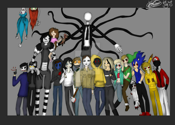 Which Creepypasta friend group are you a part of (No art or memes are ...