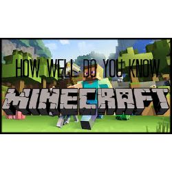 How well do you know.. MINECRAFT? - Test | Quotev