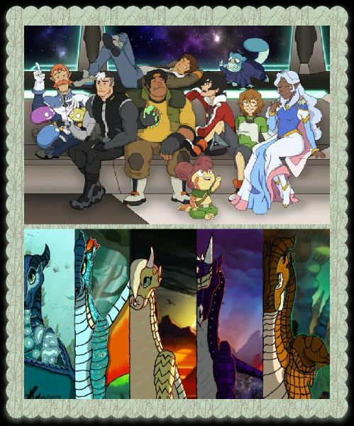Which Wings of Fire character and Voltron Legendary Defender characters ...