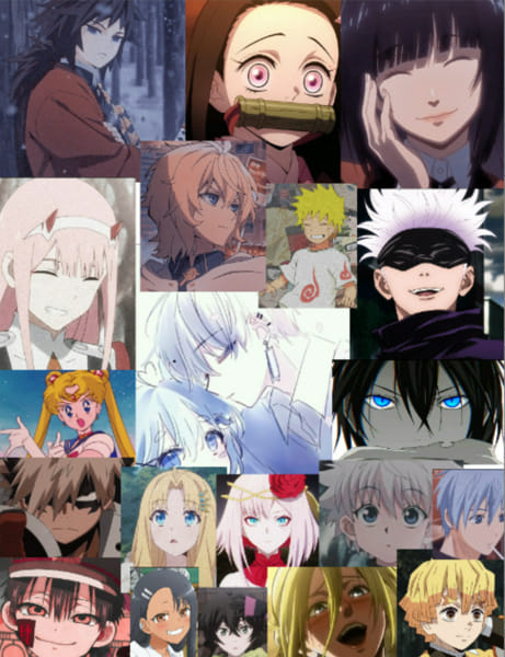 Try to guess the anime characters! - Test | Quotev
