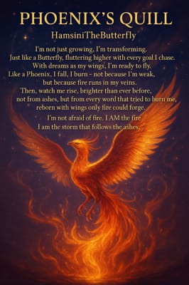 PHOENIX S QUILL HAS LEFT | Quotev