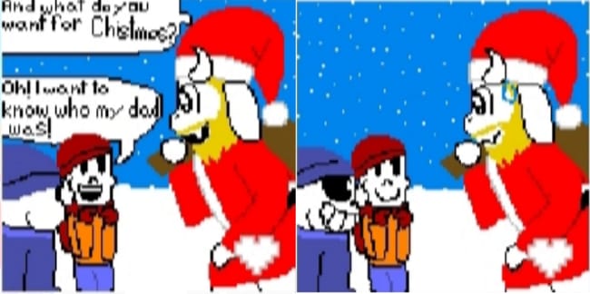 Christmas party with the AUs! Sans and Papyrus - Quiz