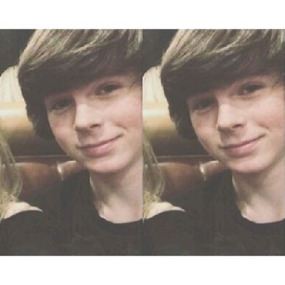 Chandler Riggs And His Girlfriend