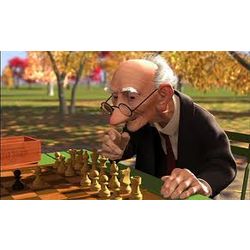 Pixar Old Man Chess Player