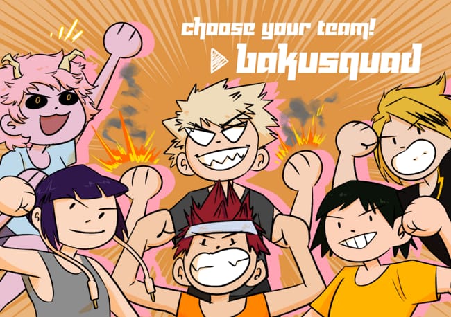 Situation Game: Bakusquad Sleepover - Quiz | Quotev