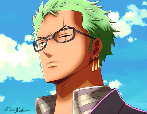 Roronoa Zoro With Glasses