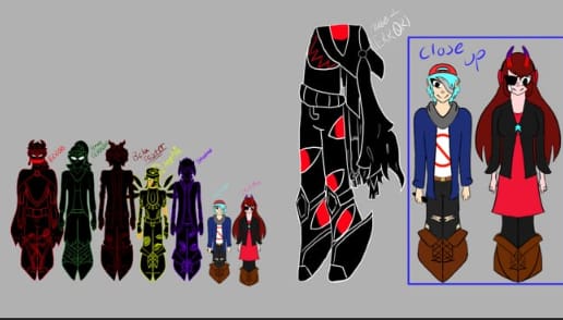 Make your own glitch OC! (Character of mines race) - Survey | Quotev