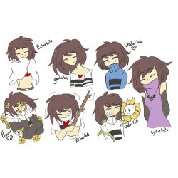 What AU Frisk are you? Hmmmmmmmm - Quiz | Quotev