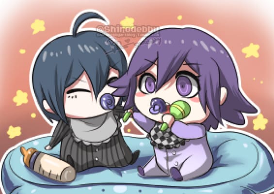 Babysit baby shuichi saihara ( and some kokichi too) - Test | Quotev