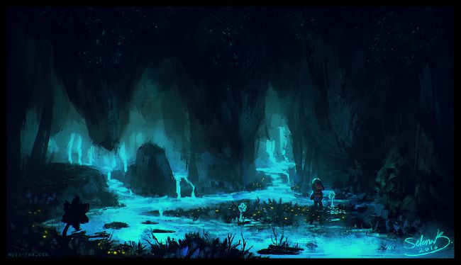 Waterfall Undertale Fanart