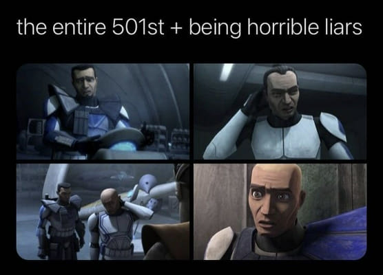 Which 501st Character are you? - Quiz | Quotev