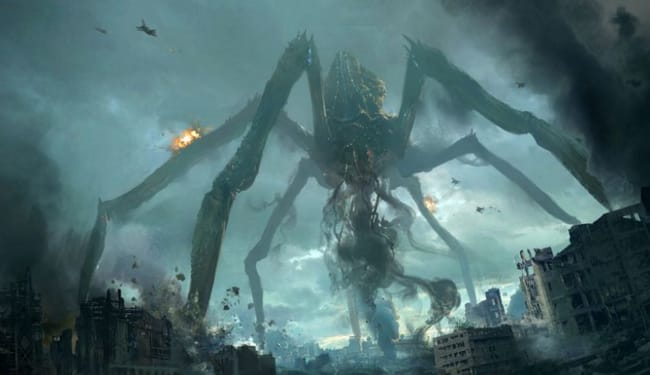 Spider Monster Godzilla