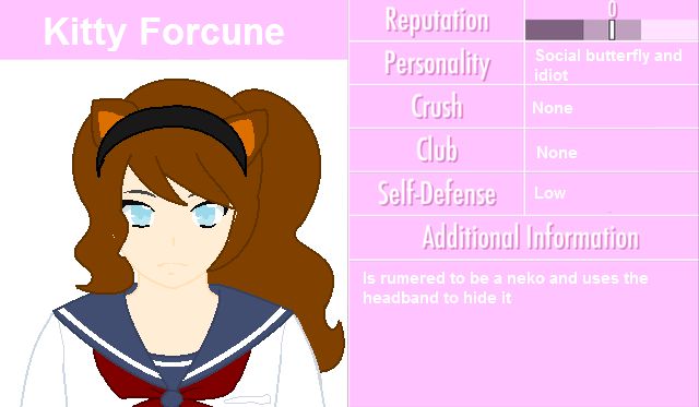 Yandere Simulator Kitty My Little Pony Cat Rainbow Dash Yandere