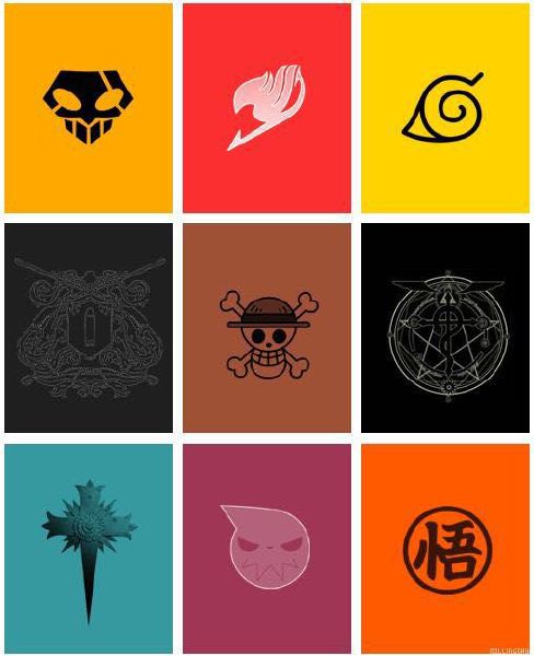 Guess the Anime based on Symbols and Emblems - Test | Quotev