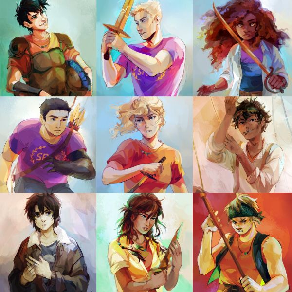 Guess these percy jackson characters - Test